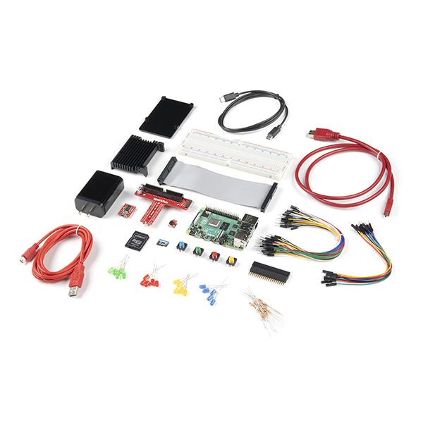 SparkFun Raspberry Pi 4 Hardware Starter Kit - 8GB